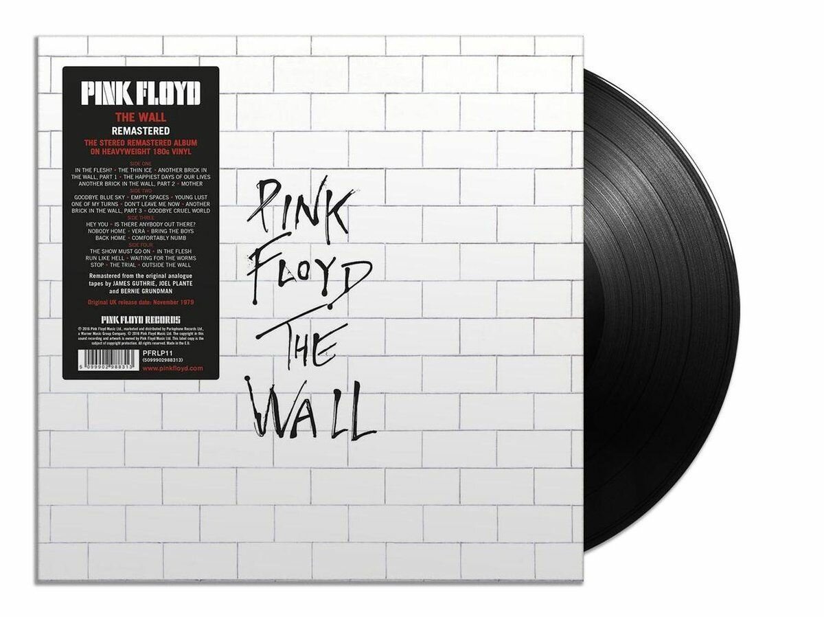 Pink Floyd - The Wall 2LP (2016) , Виниловая пластинка новая