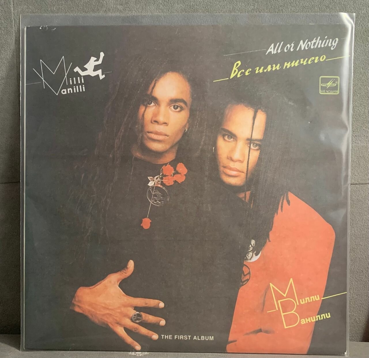 Milli Vanilli - All Or Nothing (The First Album) Виниловая пластинка LP , NM/NM