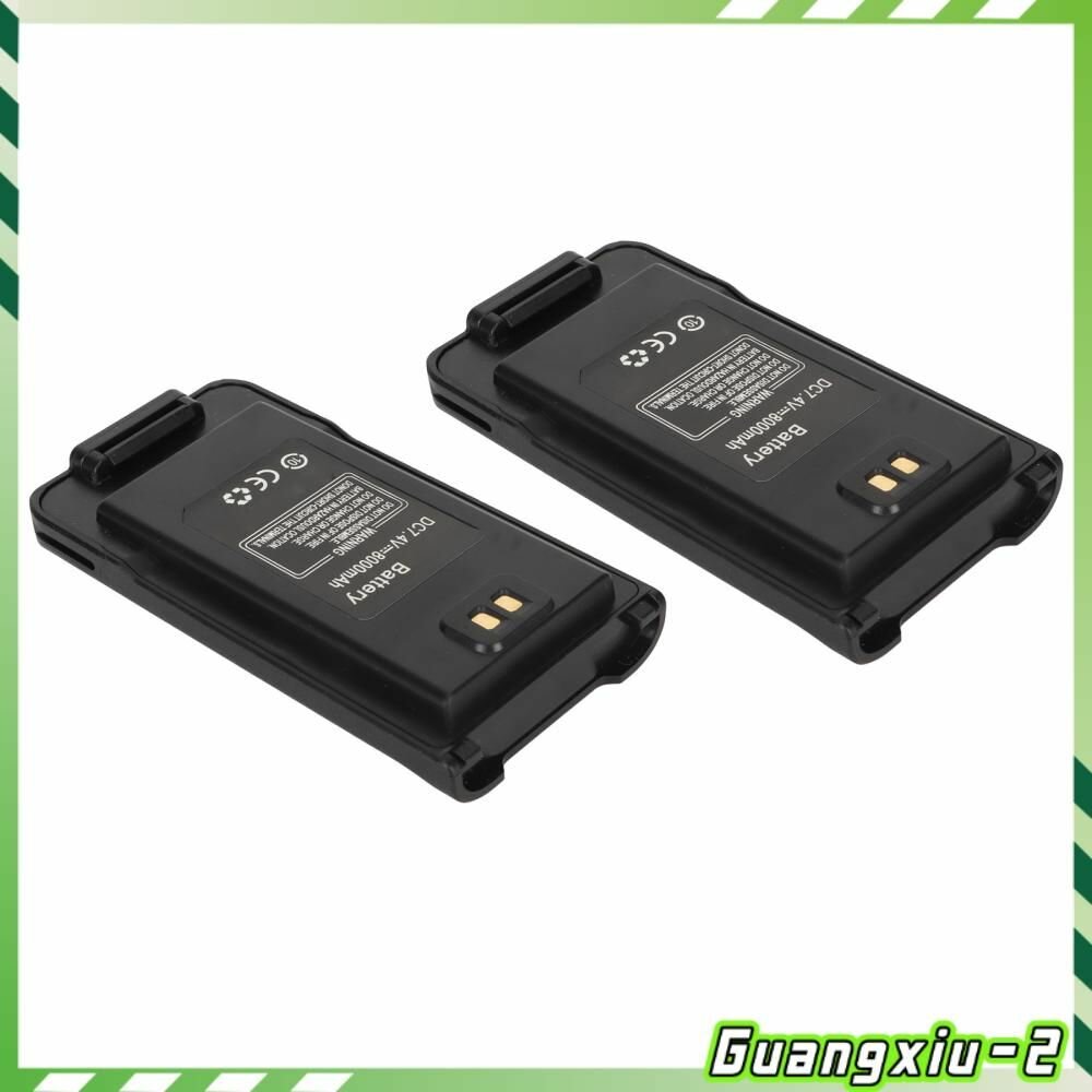 Аккумулятор для рации, высокая ёмкость 8000mAh, для BAOFENG UV 9R Plus