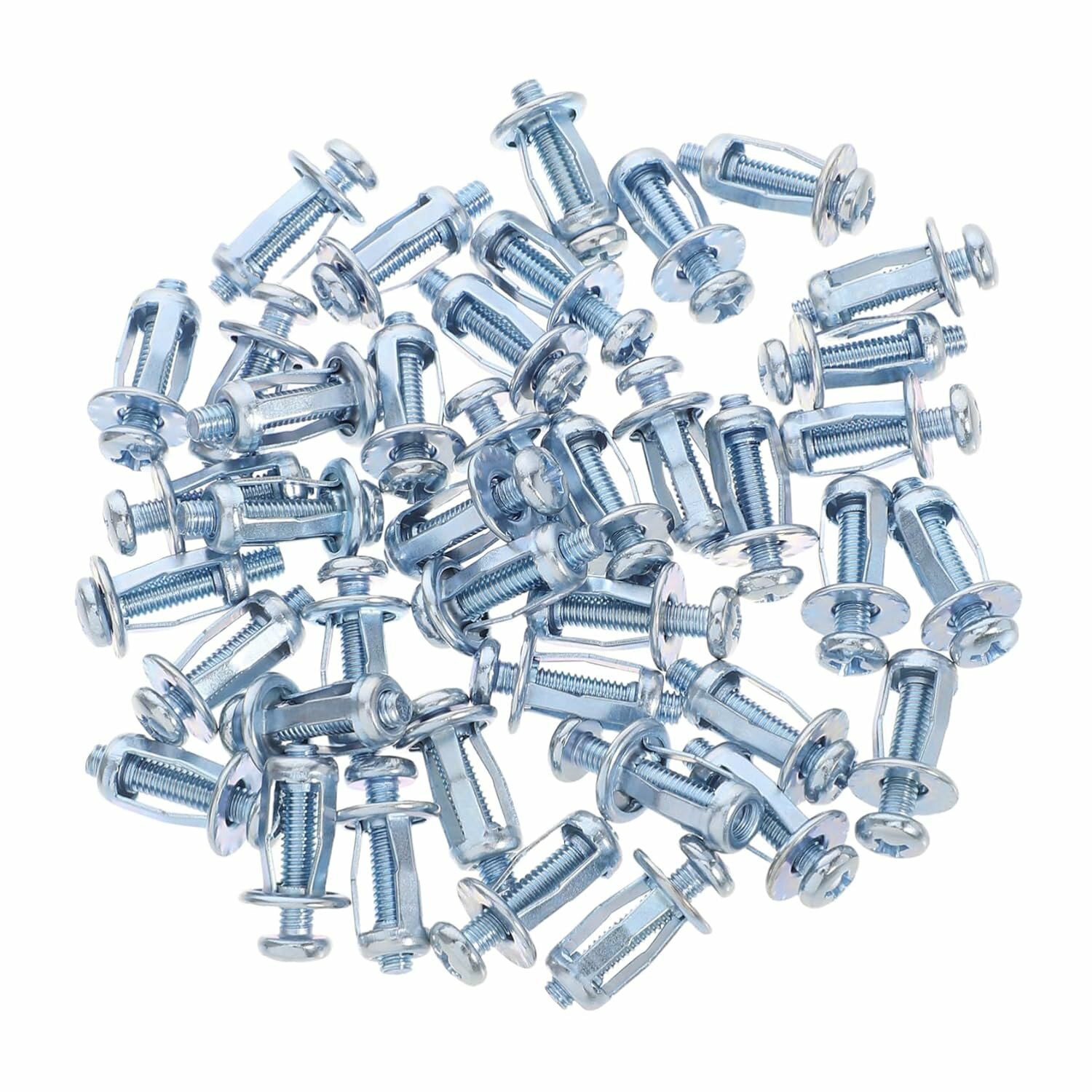 40 шт. набор анкеров для подвешивания полости, очень короткие расширительные винты для пластиковой стали, оцинкованной,