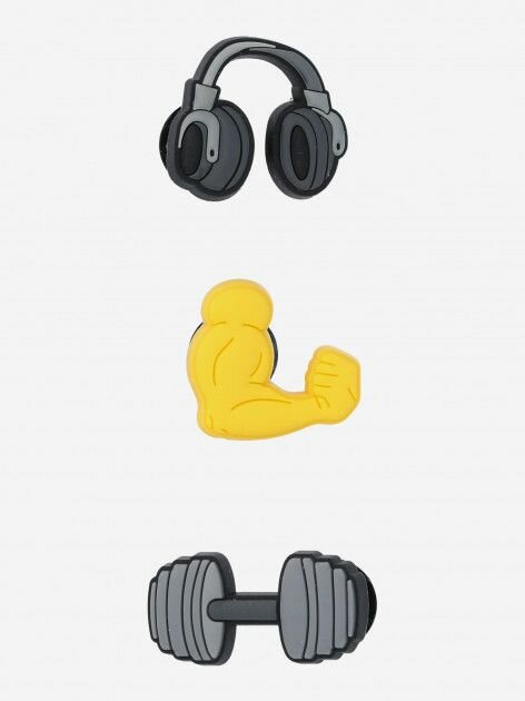 Украшение для обуви Crocs Jibbitz Workout мультицвет
