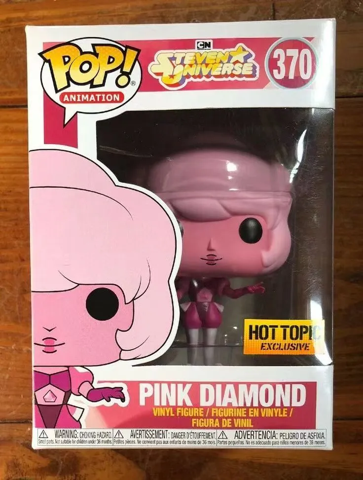 Фигурк Поп! Animation Steven Universe Розовый Алмаз (Номер 370) Виниловая фигурка (Hot Topic Эксклюзив)