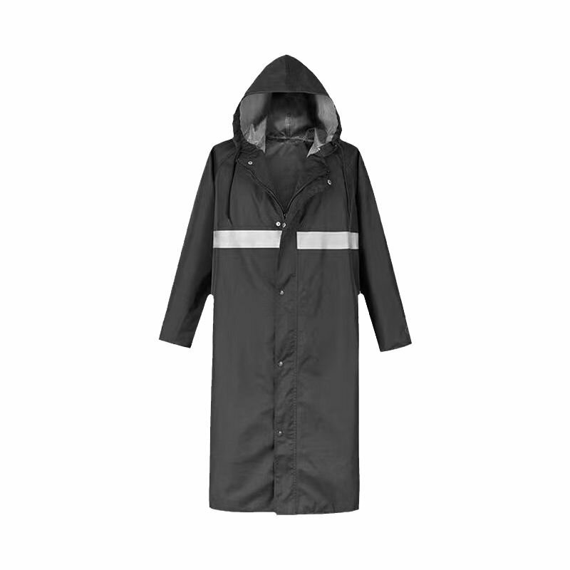 Дождевик для взрослых с капюшоном и карманами, водонепроницаемый, удобный, для прогулок и поездок