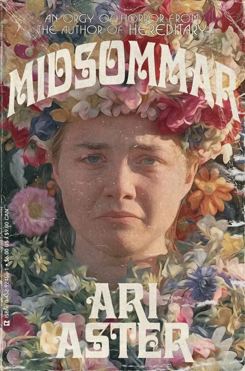 Постер фильма «Среди Лета» 40x60см, печать на холсте, цвет 8, без рамки