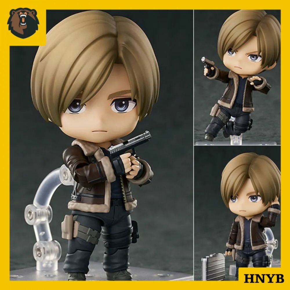 Фигурка нендороид Обитель Зла 4 Леон Кеннеди / Biohazard Resident Evil 4 Leon. S. Kennedy Подарки для болельщиков (10 см) 2337