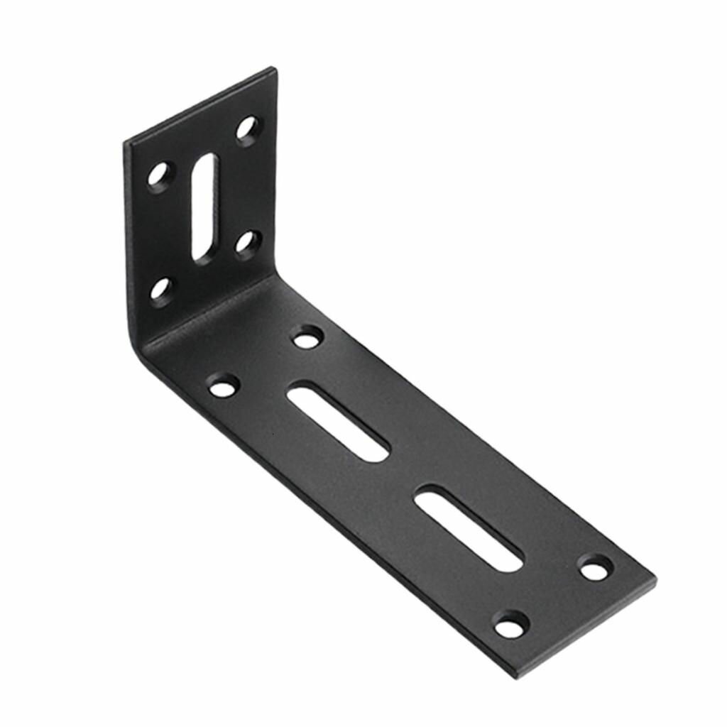 Уголок стальной усиленный для шкафов, Черный - Среднего размера