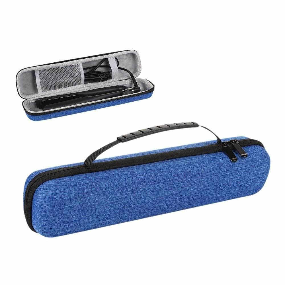 Портативный жесткий чехол для выпрямителя и щипцов с защитой от пыли и ударов