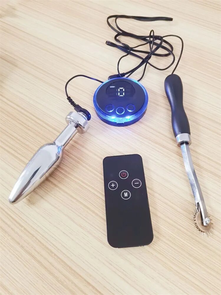 Колесо Вартенберга игольчатый стимулятор БДСМ Металл Электрошок Анальная пробка