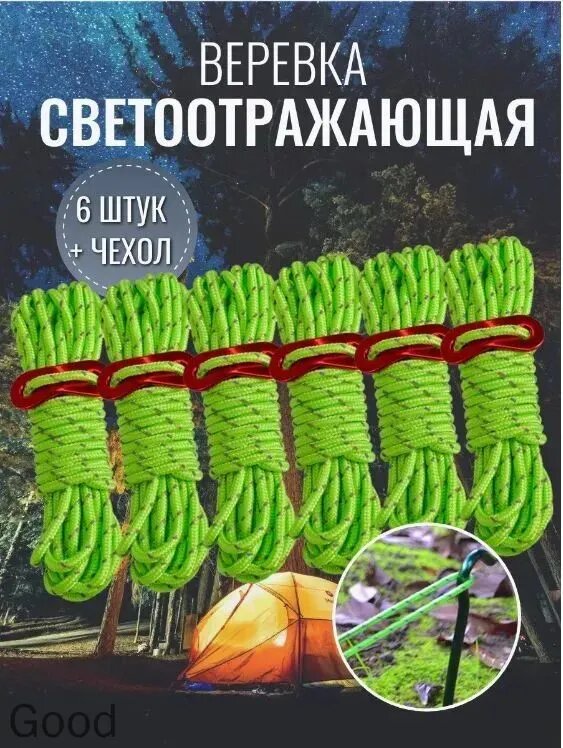 Оттяжки для палатки