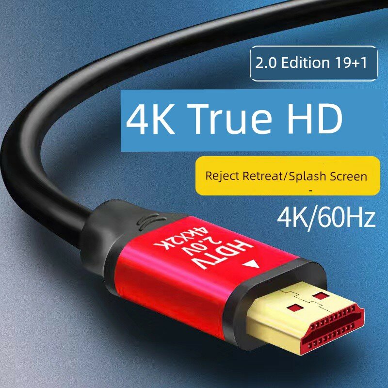 HDMI 2.0 промышленный кабель 10 м для 4K Ультра HD ТВ, домашнего кинотеатра и ПК, длинный кабель