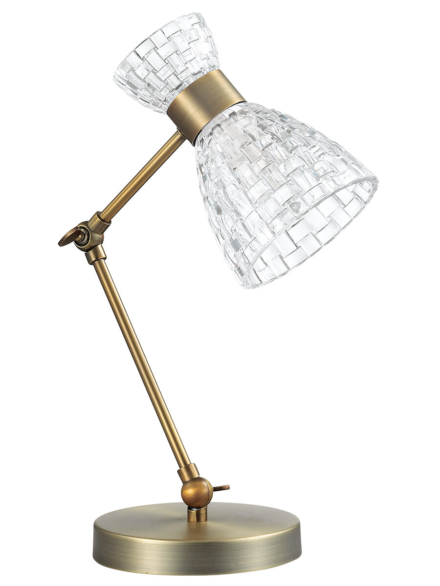 Лампа настольная Lumion 3704/1T, E14, 40Вт