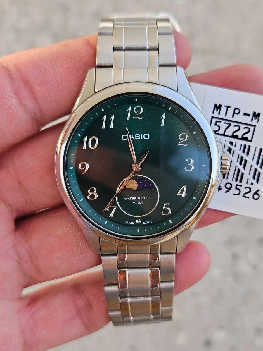 Наручные часы CASIO, зелeный — фото 1