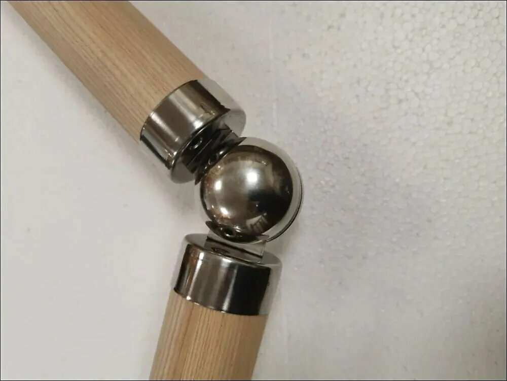 Универсальный поворотный шарнир для круглого поручня, диаметр 50мм