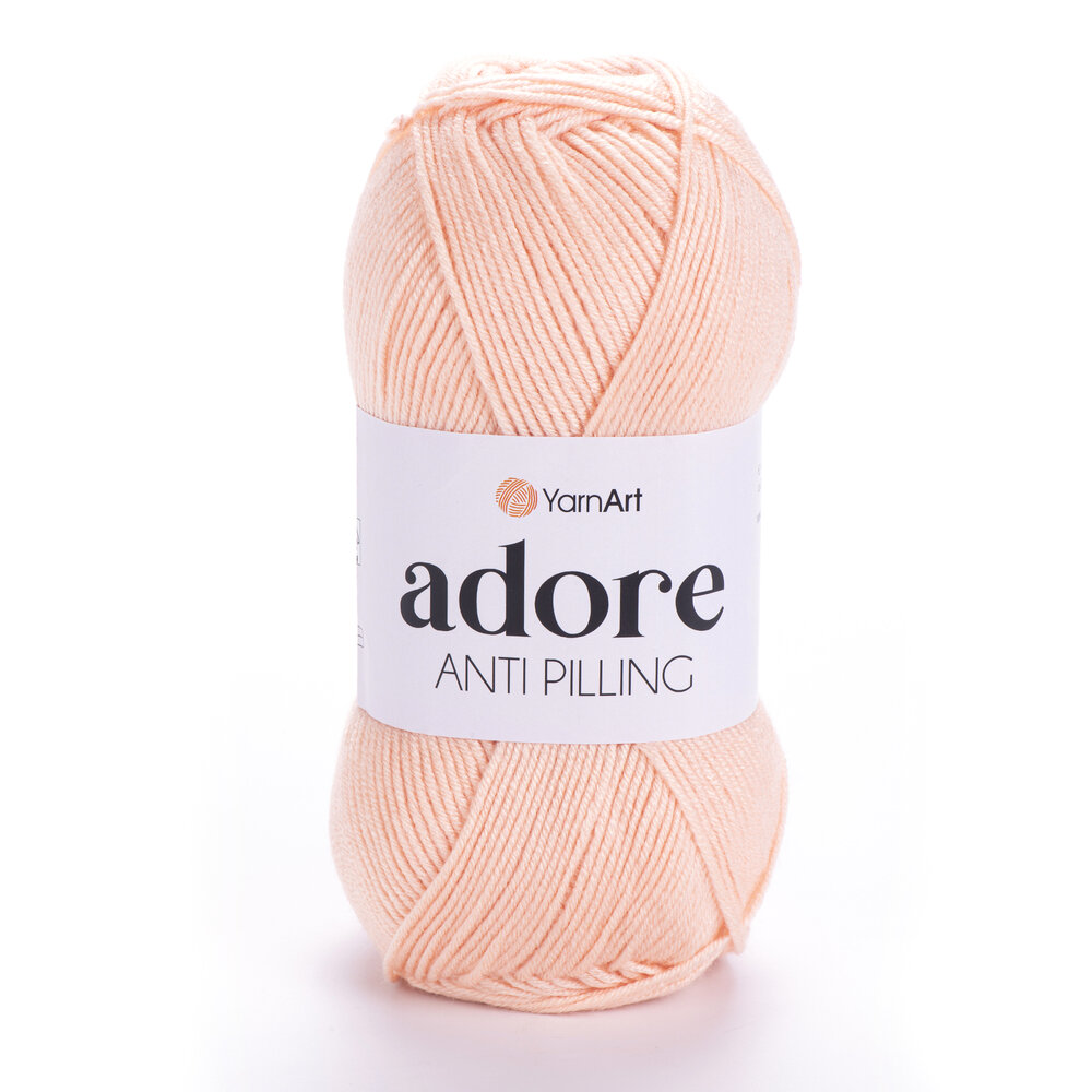 Пряжа для вязания YarnArt Adore 333 персик 100 гр/280 м 100% антипилинг акрил
