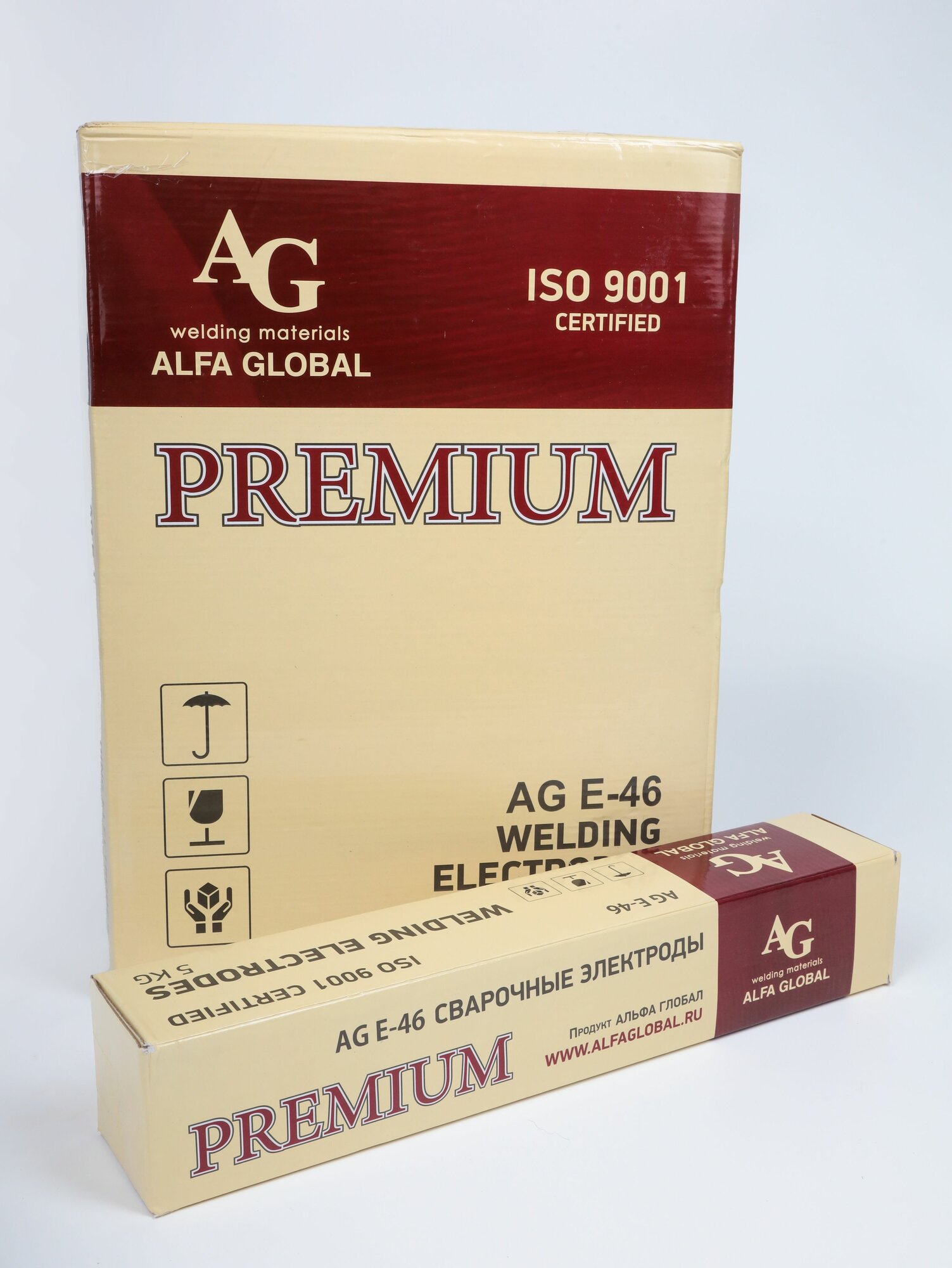 Электроды для сварки 4 мм ок46 Alfa Global OK 46 4x350 mm упаковка 5кг