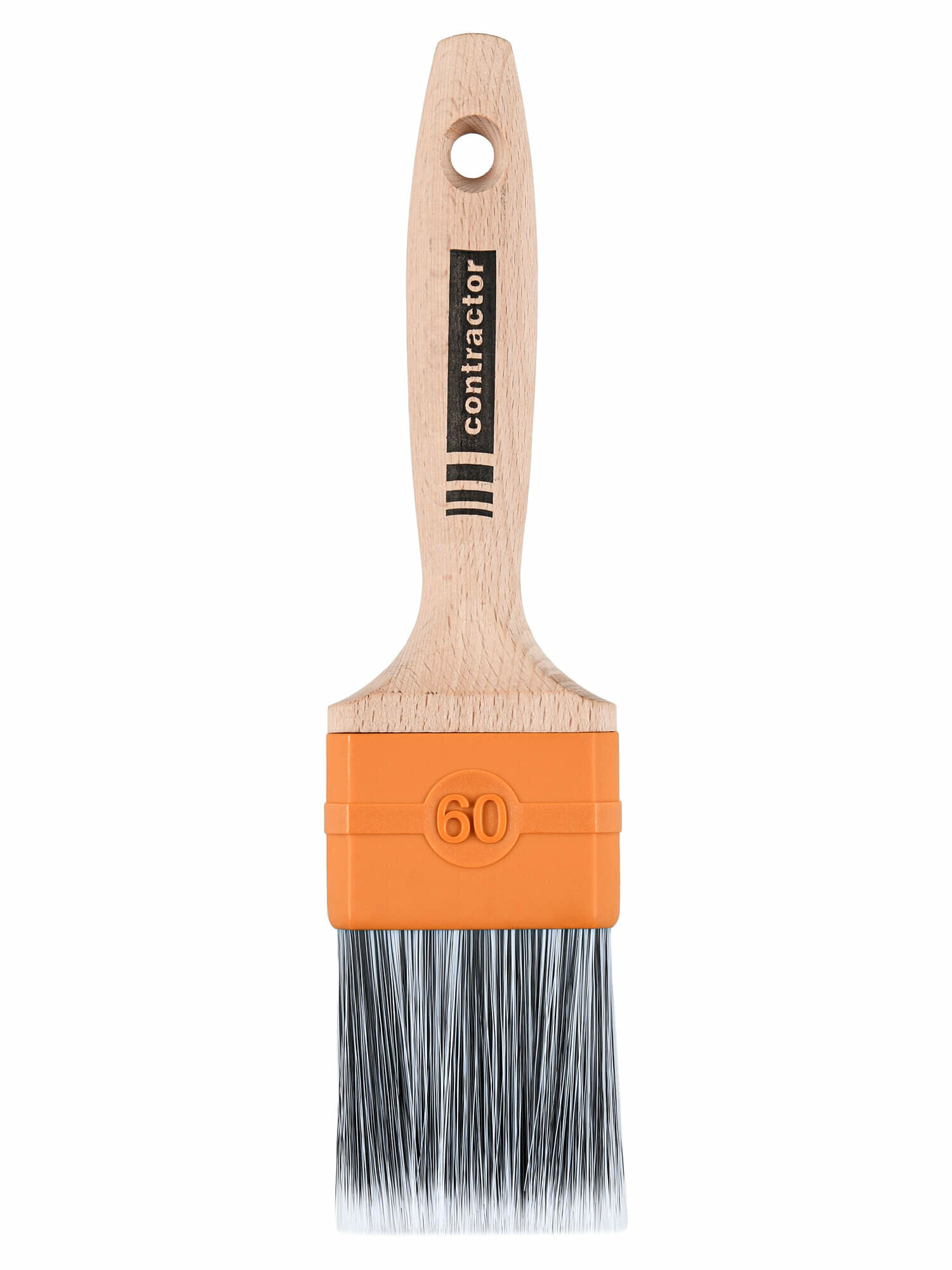 Кисть плоская Contractor 81086097 синтетическая щетина (60*20мм)