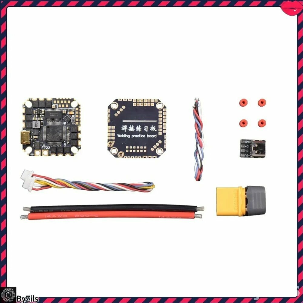 Полетный Контроллер GHF722AIO-HD 40A AIO Baro OSD F722