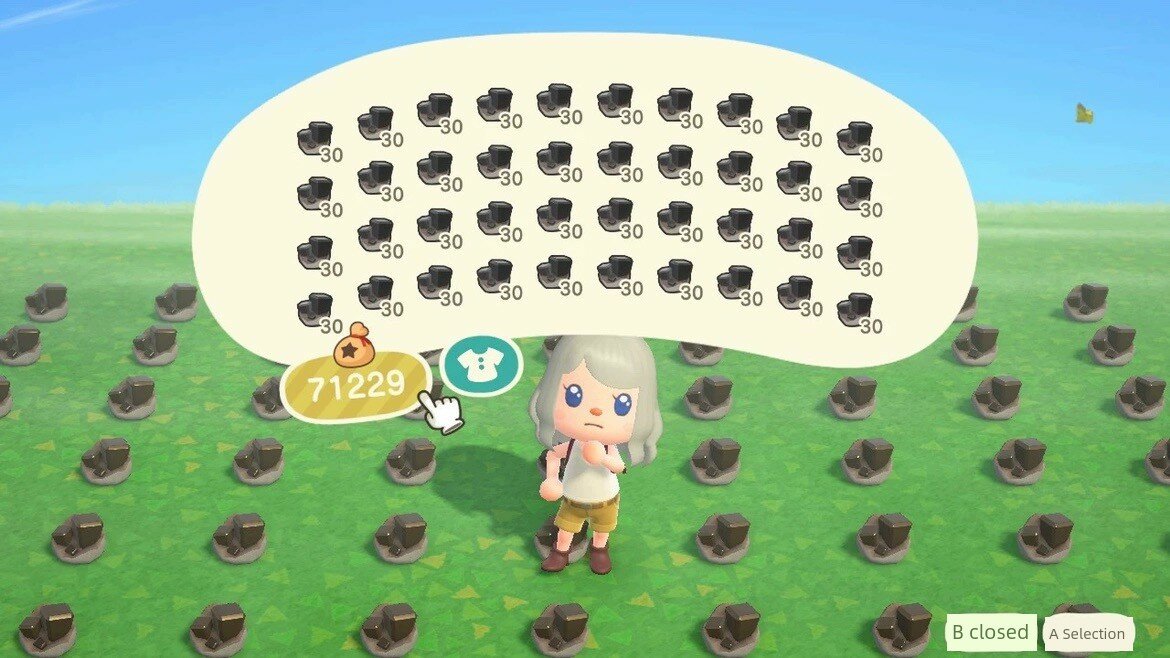 Набор железной руды для Animal Crossing New Horizons, руда для добычи