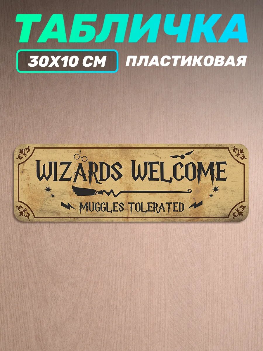 Табличка на дверь информационная Гарри Поттер