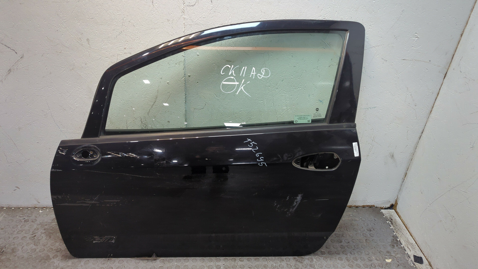 Дверь боковая (легковая) левая передняя Fiat Punto Evo Б/У
