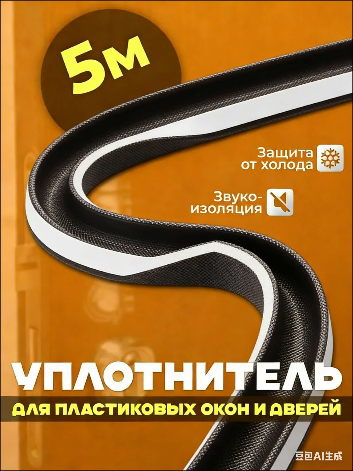 Самоклеящийся уплотнитель уплотнительная лента для окон