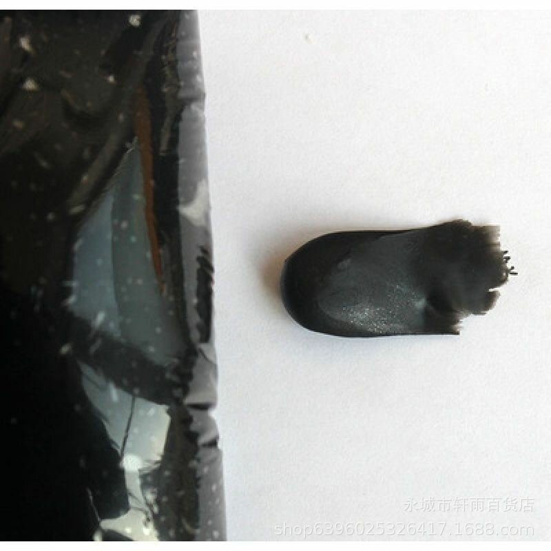 Кристаллическая смола для творчества - Черный материал для лепки, 500 г