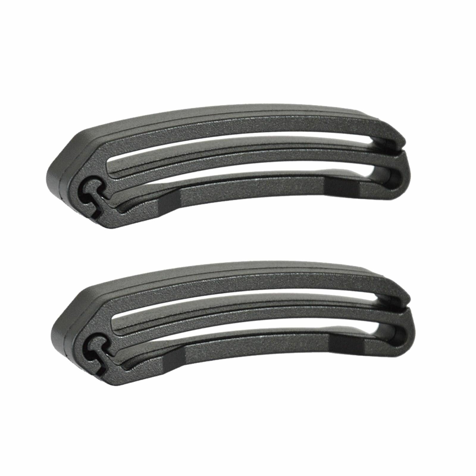 Зажим для ремня, 2 шт, регулируемая пряжка для стропы, для рюкзака, сумки, багажа, прочный пластиковый держатель, аксессуары для ремня