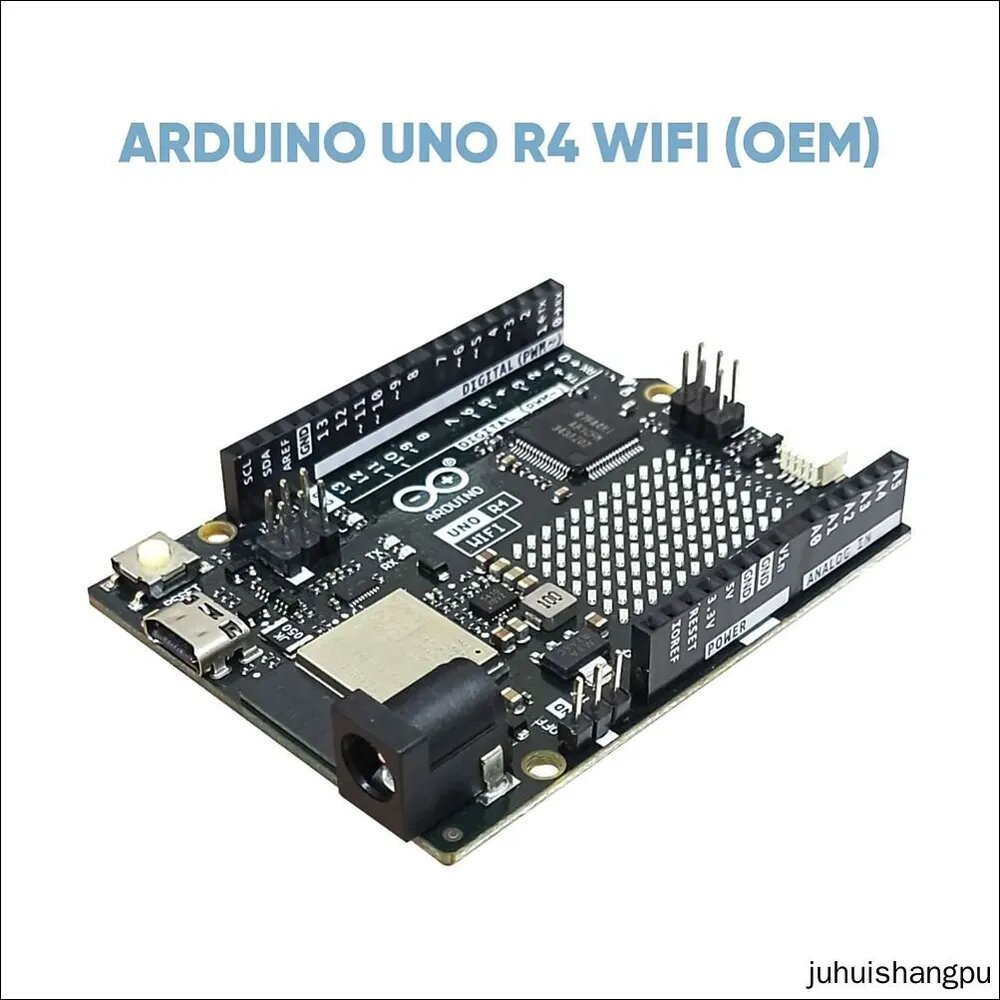 Версия производителя Arduino UNO R4 WIFI (OEM) Плата черного цвета для электронных проектов