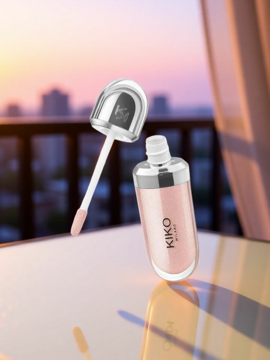 Блеск Для Губ Глянцевый Увлажняющий, Без Липкости. Питание, Защита И Уход, Трехмерный Эффект 3D, Увеличивает Объем, Гладкий Глянец, Комфортное Увлажнение. 06 Candy Rose