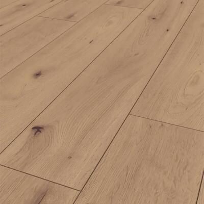 Ламинат EUROHOME Класс износостойкости 33, толщина 12 мм, размер плашки 1285х192 мм, фаска 4V, декор Артизан деревенский (2627)