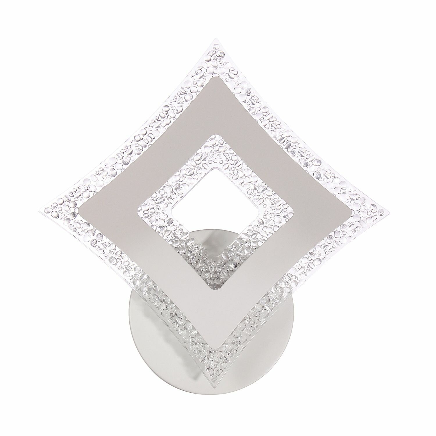 Бра настенное VERNER LIGHTING Светодиодное, мощность 19 Вт, 3000 6500 К, размер 245х250 мм (YH567/1W)