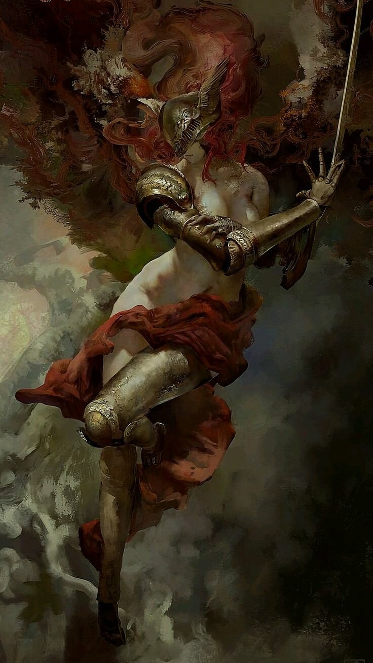 Алмазная Мозаика "Dark Fantasy Game Elden Ring" 40х50 См Алмазная Вышивка / Картина Стразами Подарков / Украшения