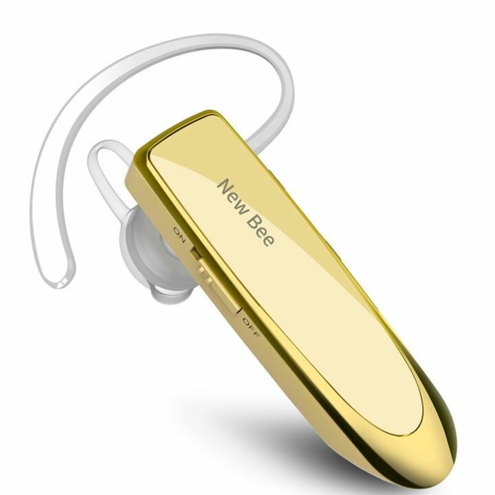 Беспроводная bluetooth Гарнитура NEW BEE LC-B41с русскоязычными уведомлениямиbluetooth V5.0 сРусский язык