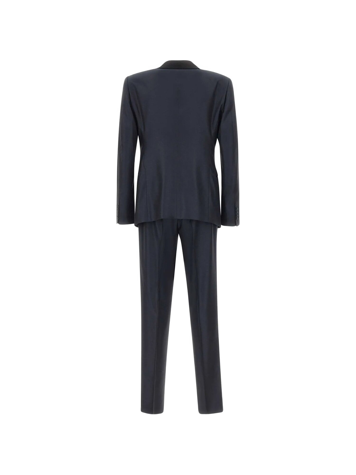 Комбинезон EMPORIO ARMANI Shawl lapels single-breasted suit, размер 52, синий — фото 1