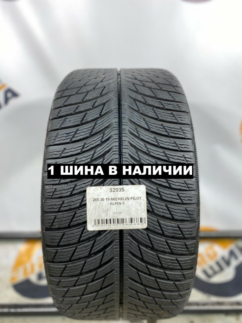 Шины Michelin Pilot Alpin 5 265/30R19 93W