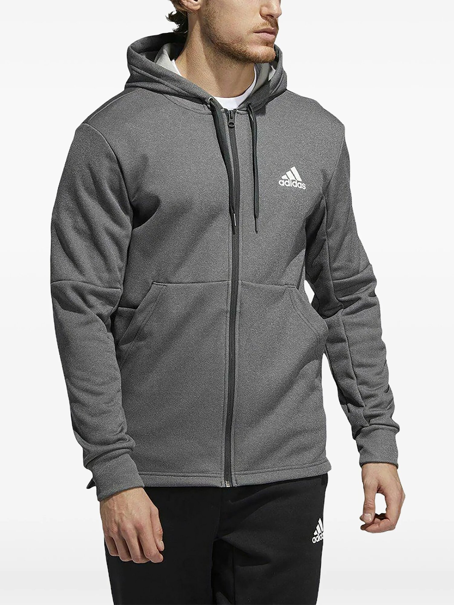 Худи adidas, размер S, , grey