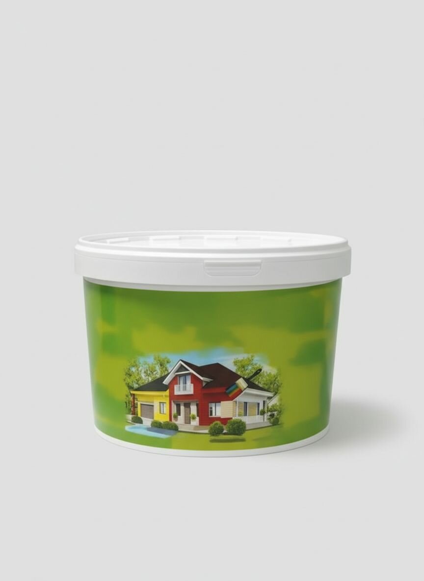 Краска резиновая 12 кг для внутренних и наружных работ PromColor
