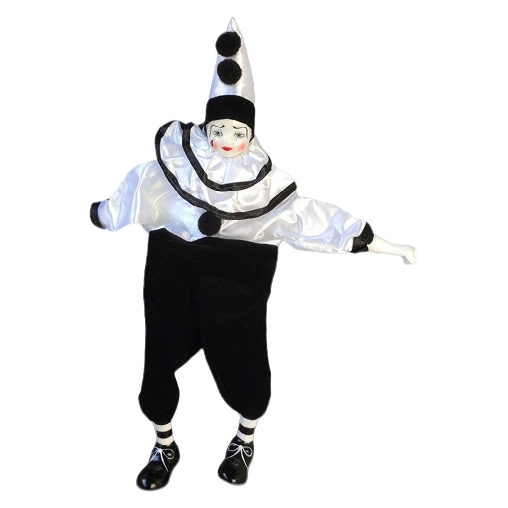 Красивая Кукла-Арлекин, Фарфоровая Кукла, Традиционная Модель, Изящная 16-Дюймовая Фарфоровая Кукла, Статуэтка, Настольные Декоры