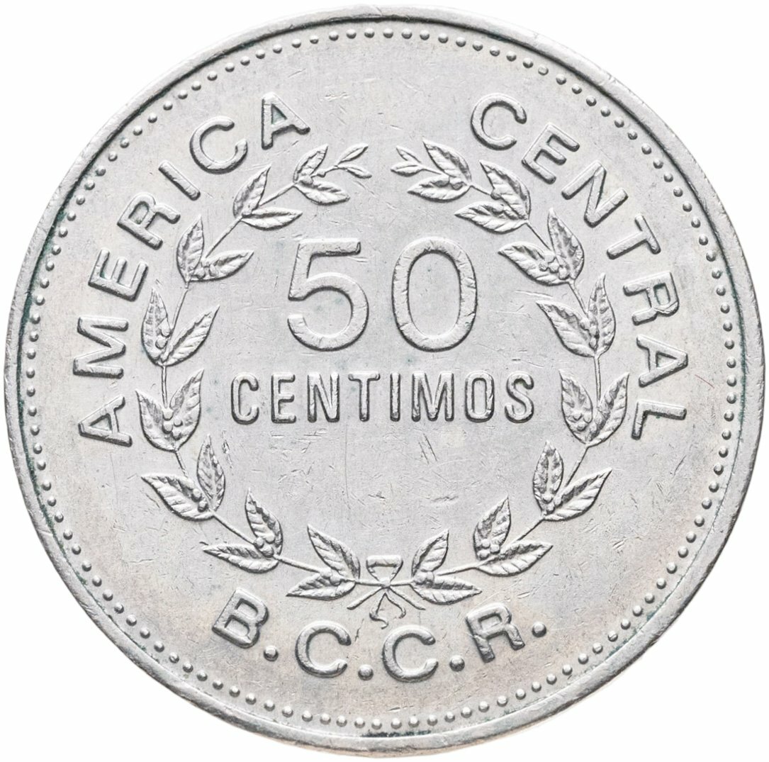 Коста-Рика 50 сентимо (centimos) 1976