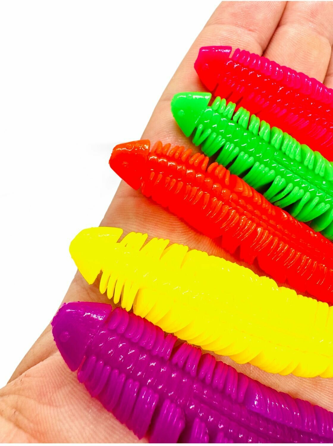 Силиконовые приманки для рыбалки; Силиконовые приманки; 5шт