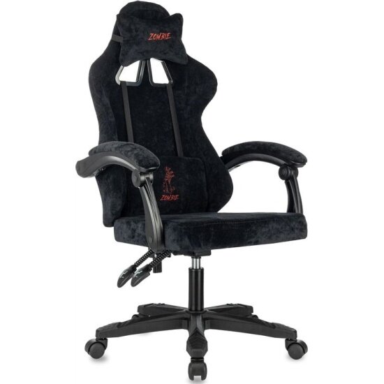 Кресло геймерское Zombie Apocalypse черный Light-20 с подголовником, крестовина пластик APOCALYPSE B