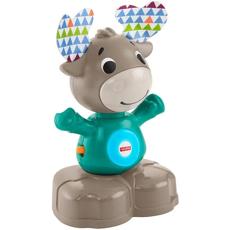 Fisher-Price Linkimals Musical Moose Интерактивная игрушка для малышей — фото 1