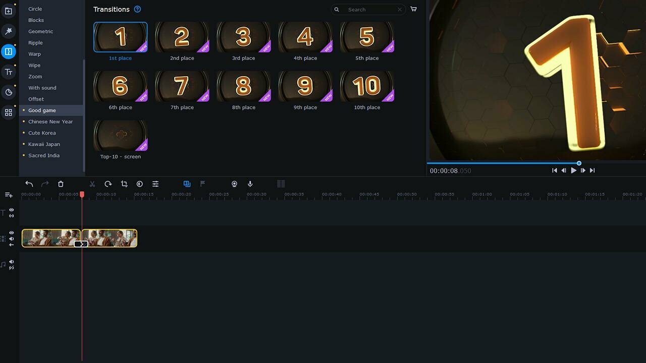 Movavi Video Editor 2025 - Good Game Pack DLC PC Steam Ключ | купить цифровой ключ для активации в России
