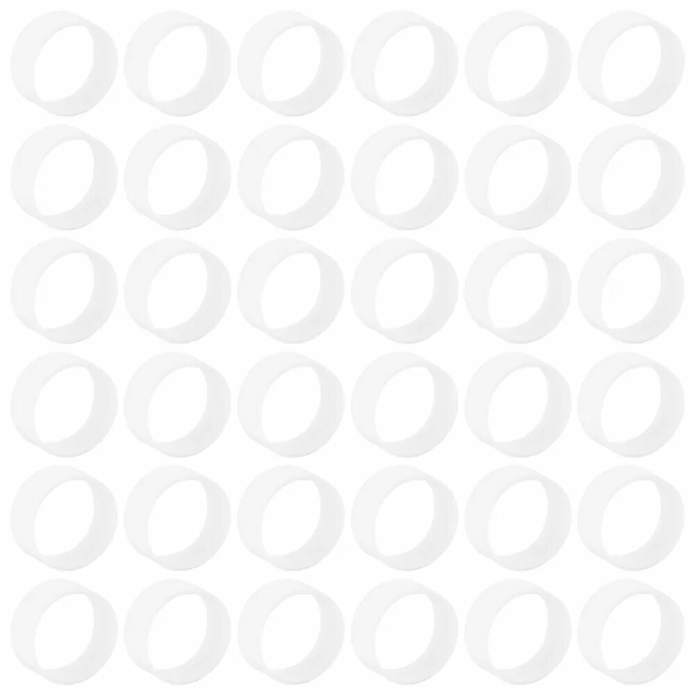 Стягивающие кольца из силикона для систематизации проводов, набор из 500 элементов