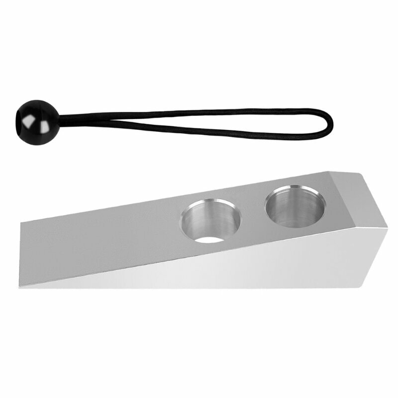 Портативные Дверные клинья для пожарных из алюминиевых сплавов с фиксаторами дверей из банджи-шнура для легкого крепления к инструменту и шлемам