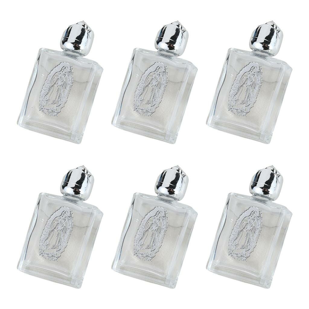 Мини-квадратный стеклянный сосуд для святой воды, Квадрат 5