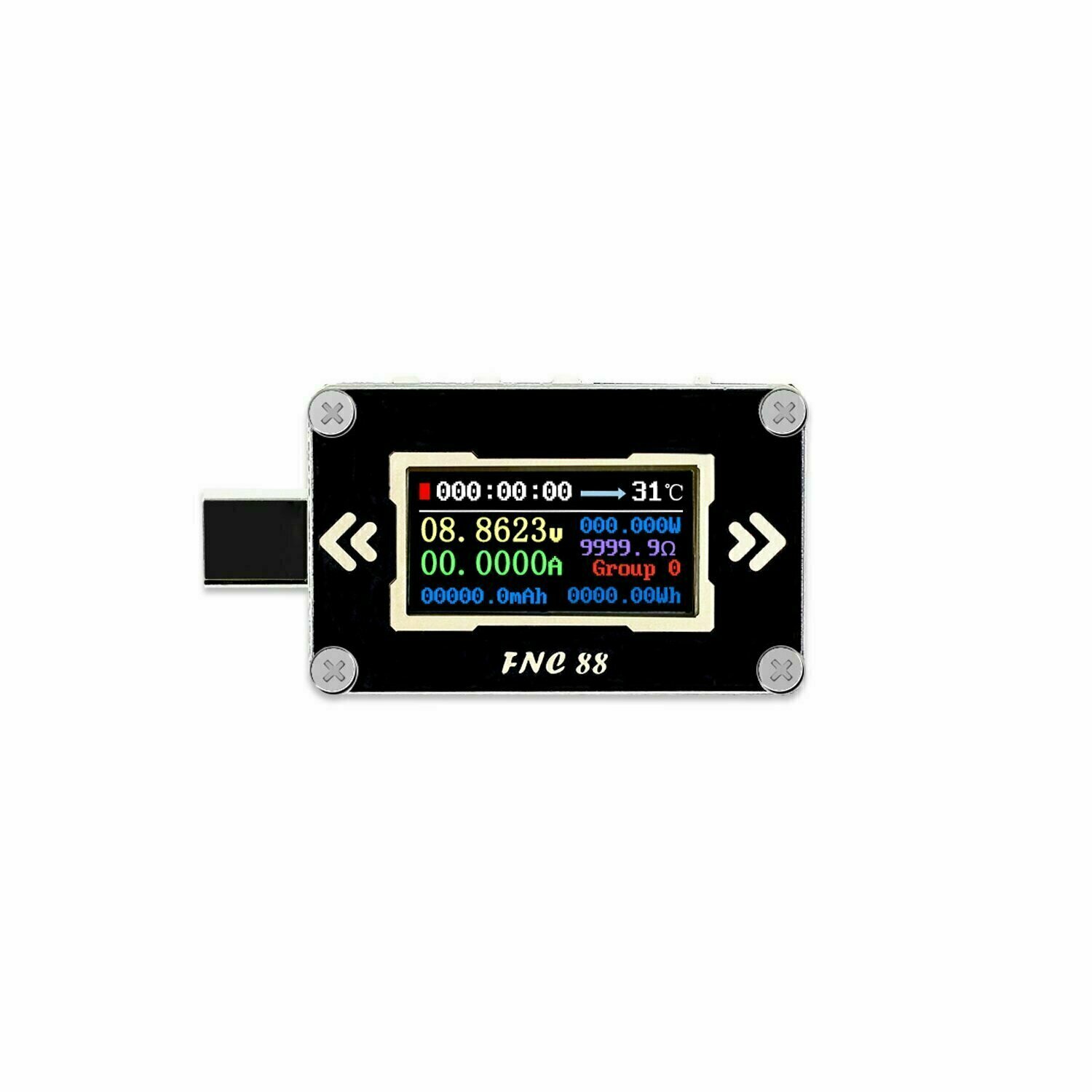 FNB28 Тестер тока и напряжения USB QC2.0/QC3.0/FCP/SCP/AFC Протокол быстрой зарядки Тест емкости триггера