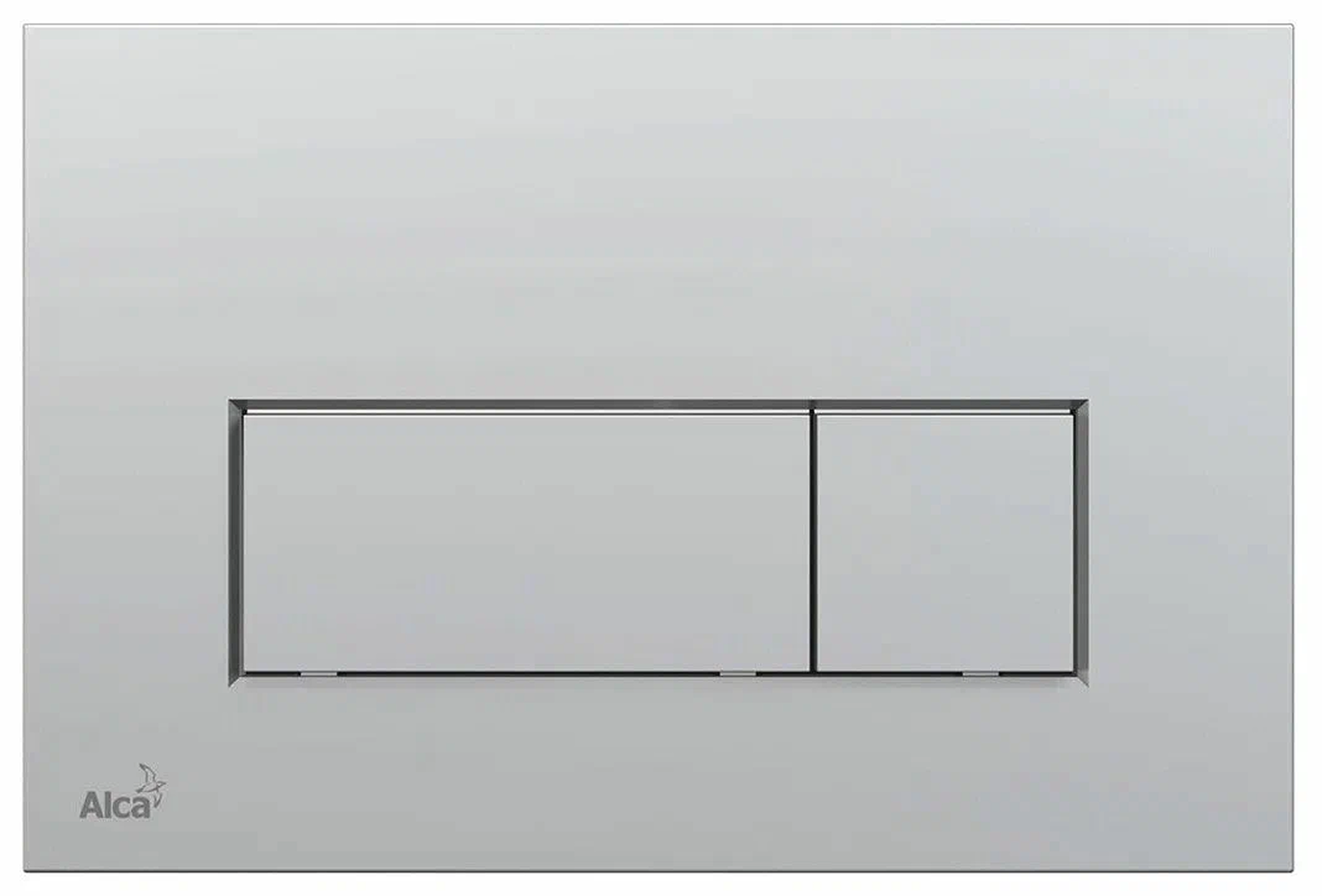Кнопка смыва Alca M572, скрытый монтаж, для унитаза, с двойным смывом, ABS-пластик, цвет хром
