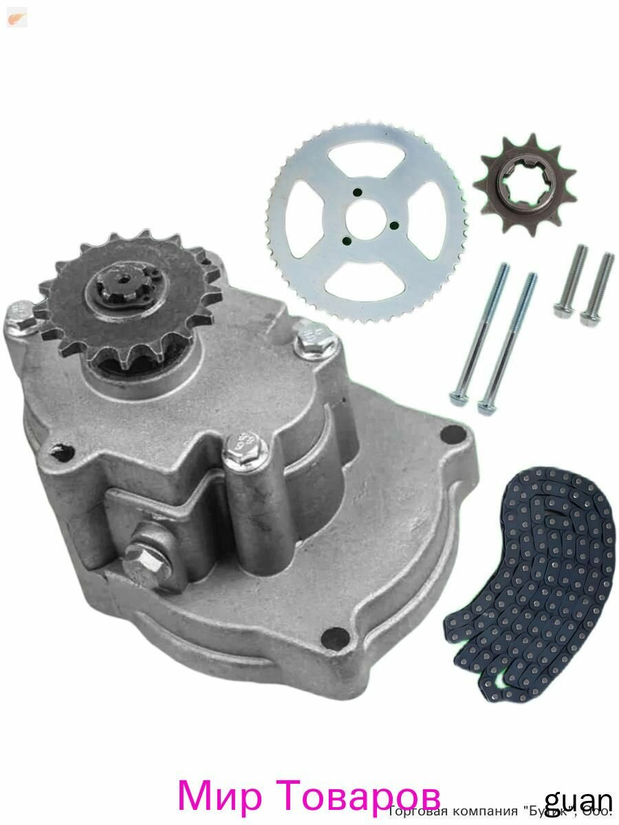 Понижающий редуктор 5:1 для двигателя