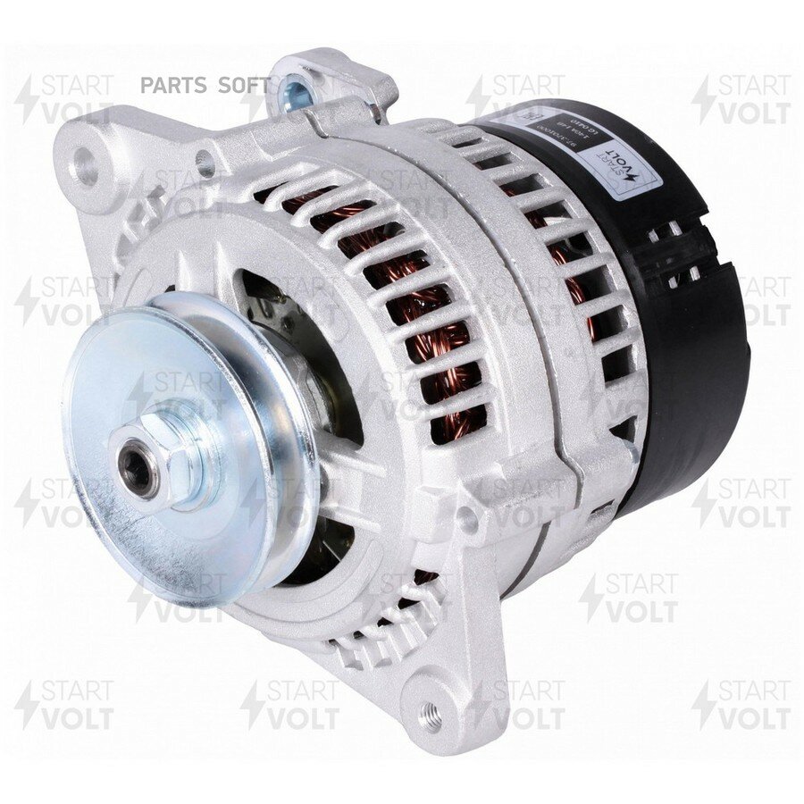 STARTVOLT LG-0410 Генератор для а/м ЗАЗ Sens (02-)/1102 (клин. шкив) 140A (LG 0410)